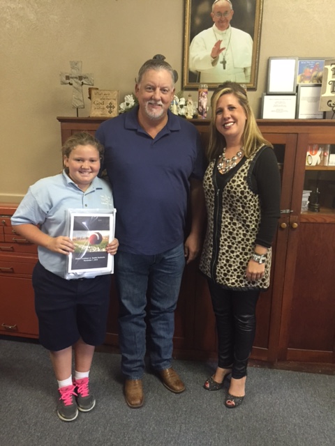 St Mary Football raffle winner | Orange Leader