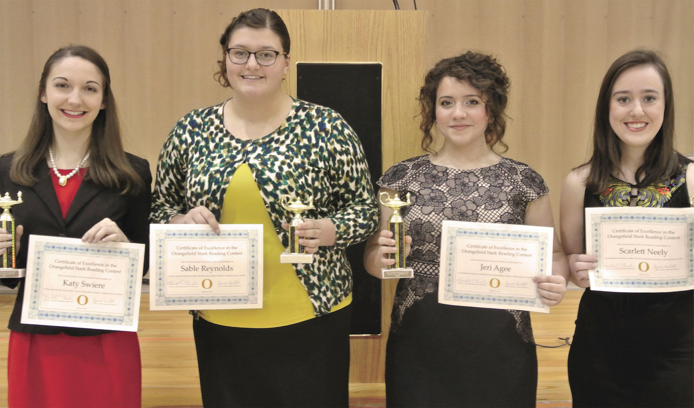 Stark Reading Contest Winners at Orangefield High School announced ...