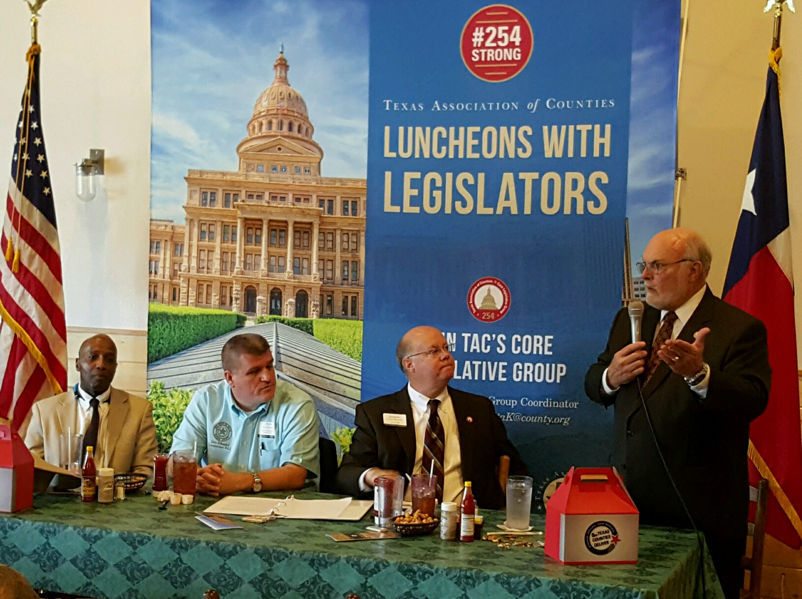 Sen. Nichols, Rep. White meet with local elected officials | Orange Leader