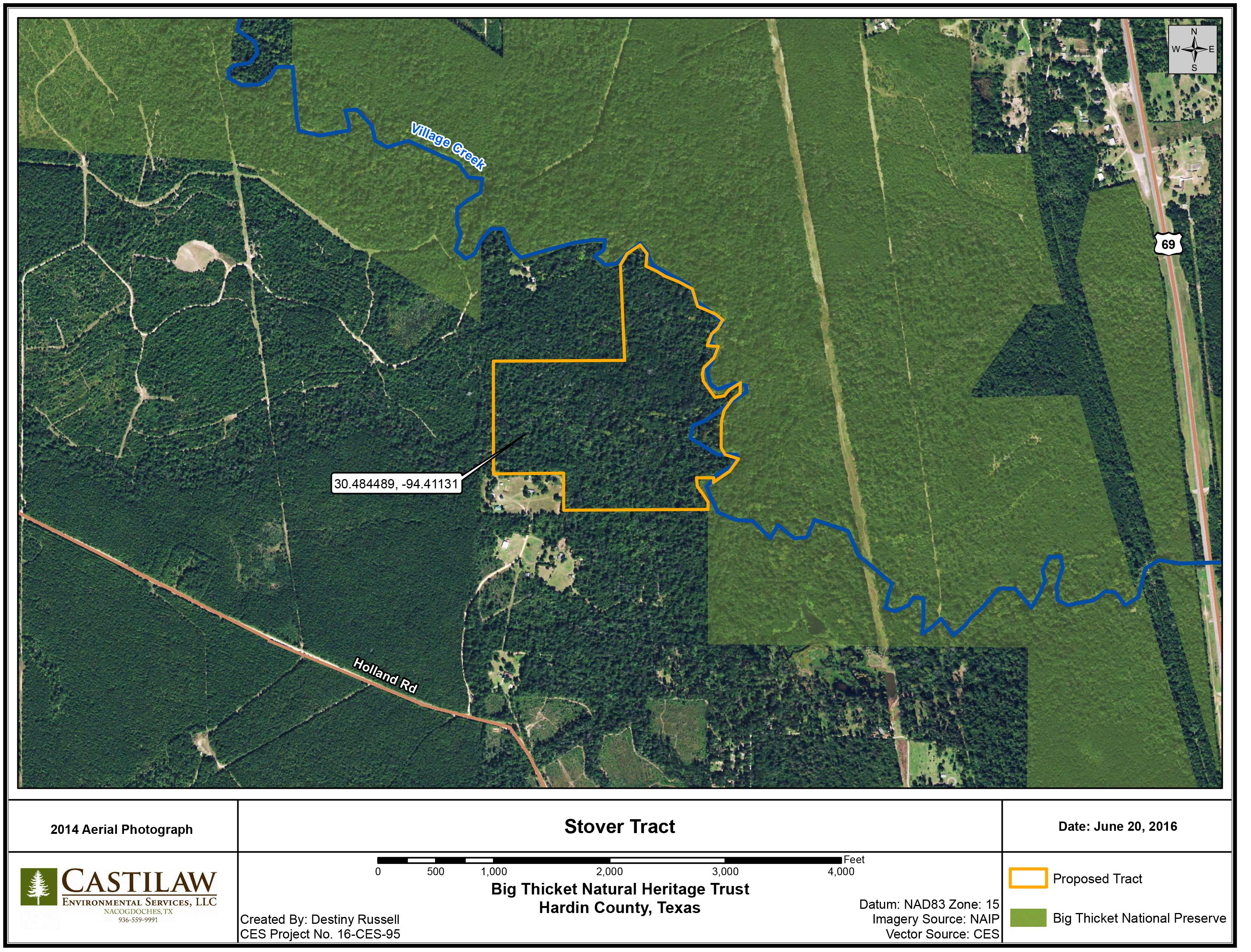 Stover Family donates land for the Big Thicket National Preserve ...