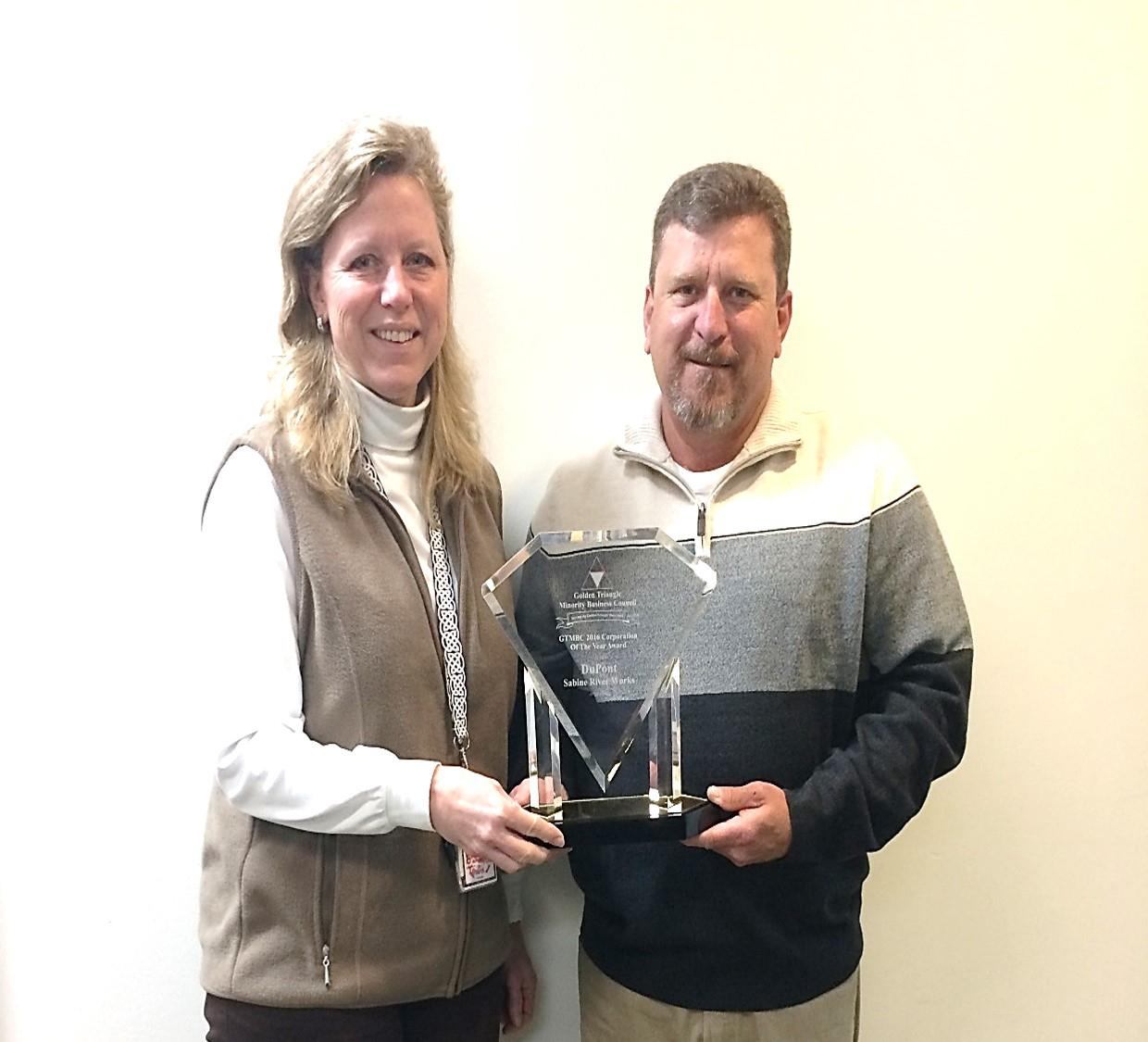 DuPont Sabine River Works named Corporation of the Year by GTMBC ...