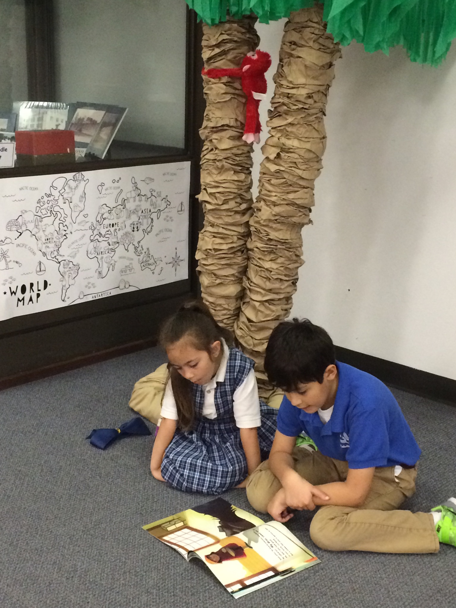 Special Friends Reading Together - Orange Leader | Orange Leader