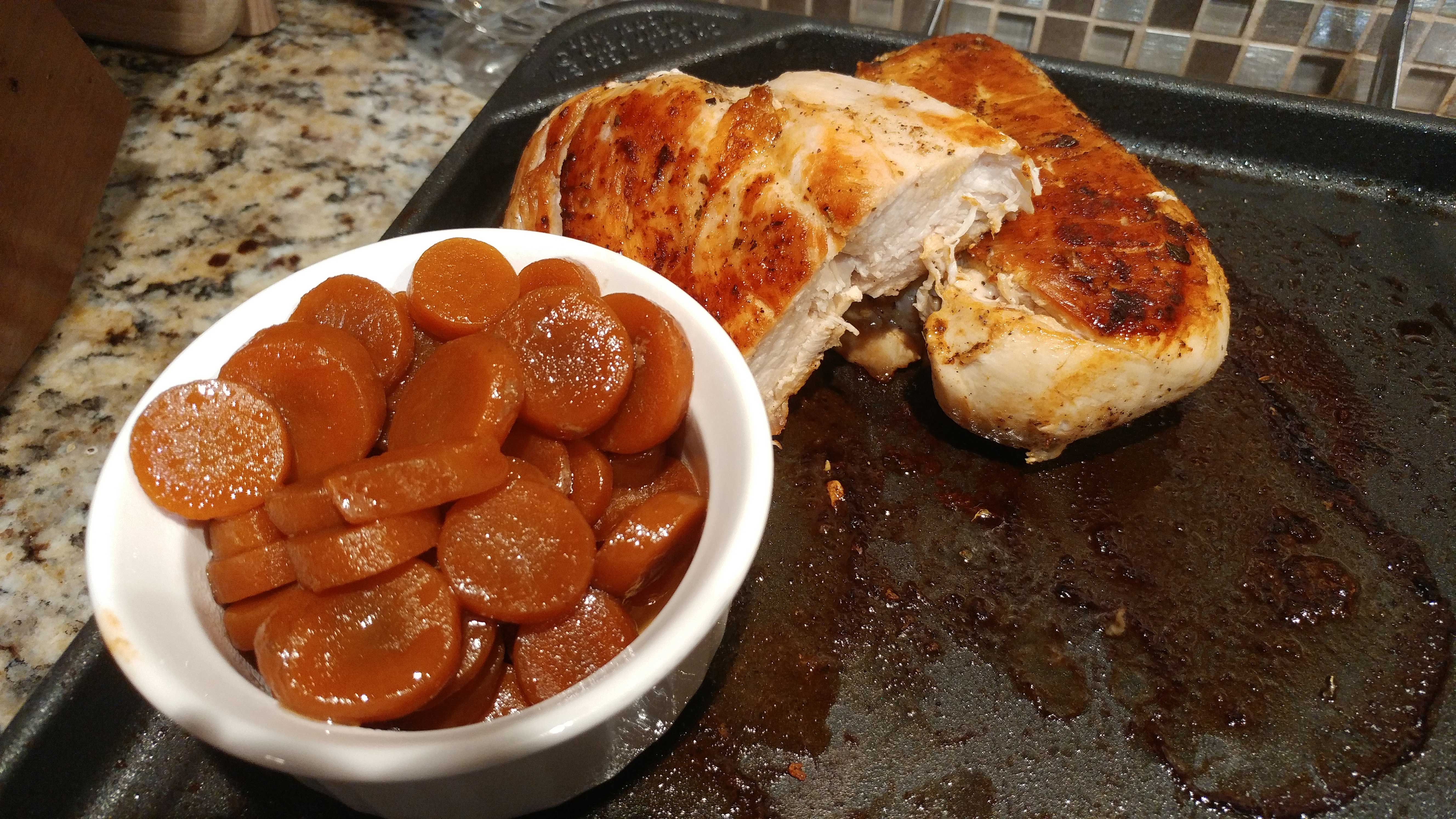 Payne’s Pantry: Broiled Chicken with Copper-Covered Carrot Medallions ...