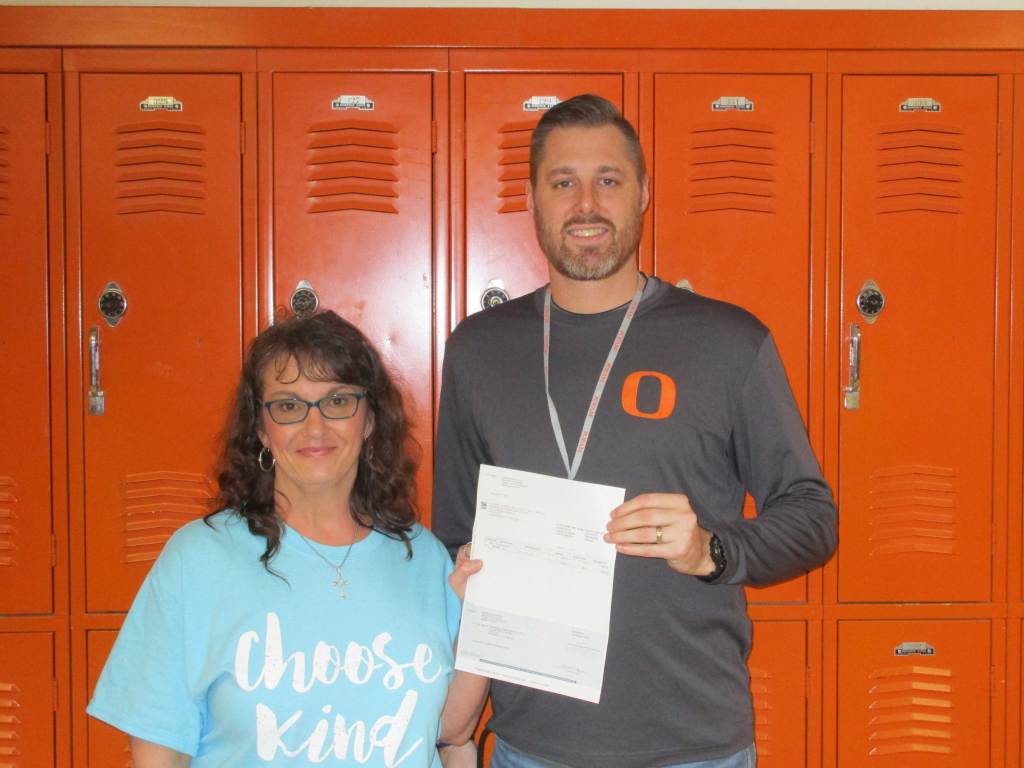 Orangefield ISD receives donation - Orange Leader | Orange Leader