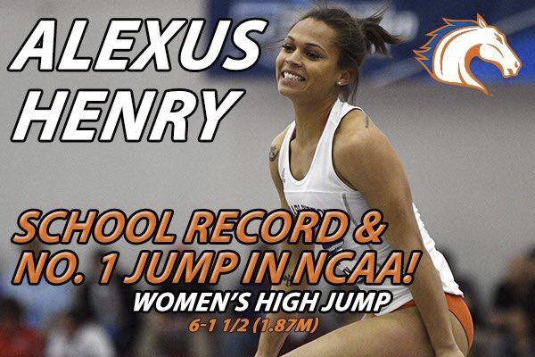 Holy Cow! Alexus keeps on rising, Henry leads nation in high jump ...