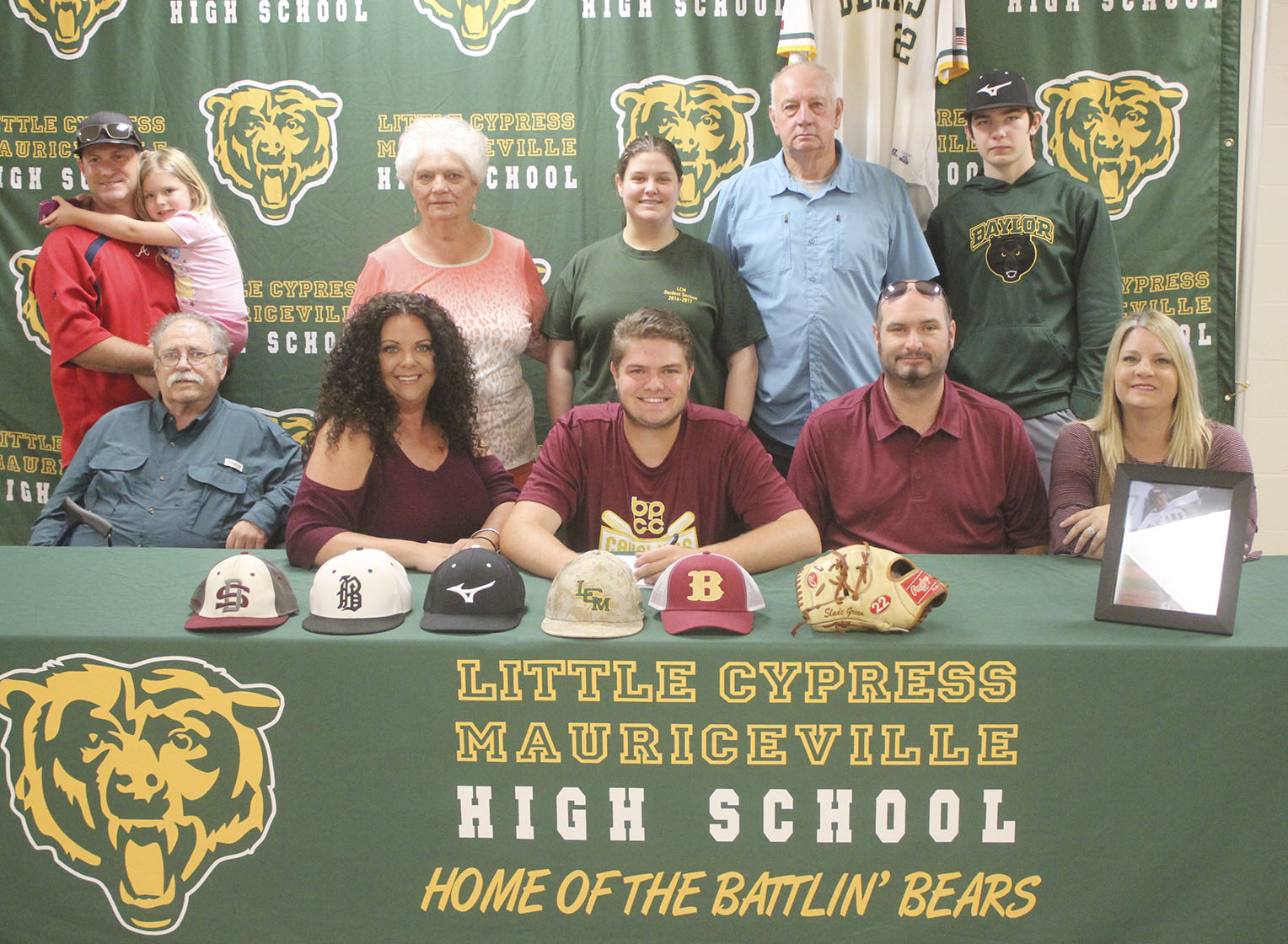 LC-M baseball standout Green inks with Bossier Parish CC | Orange Leader