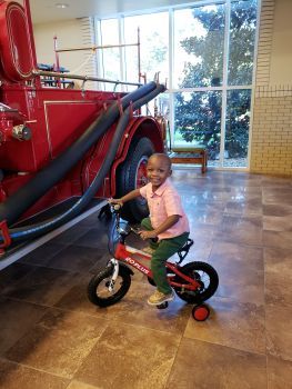 Learning about fire prevention with the Orange Fire Department | Orange ...