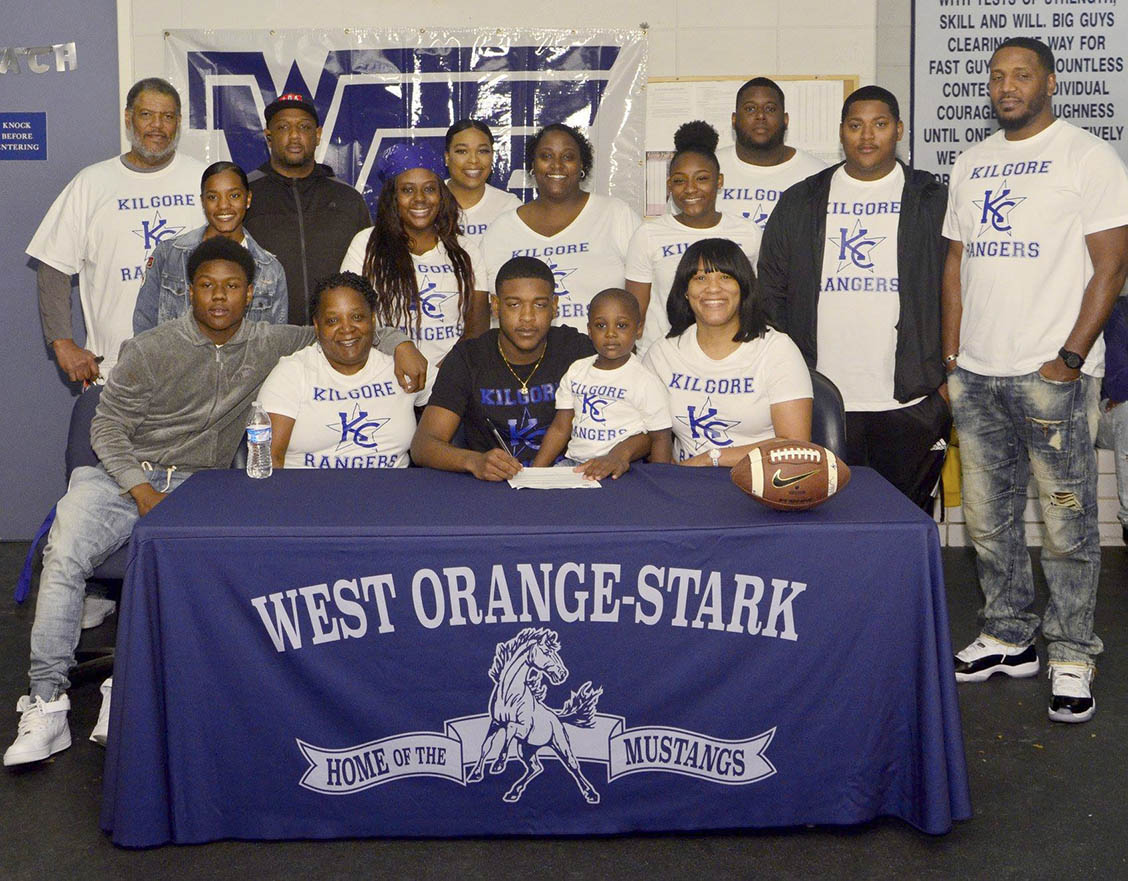 Mustangs’ Teel signs with Kilgore JC | Orange Leader