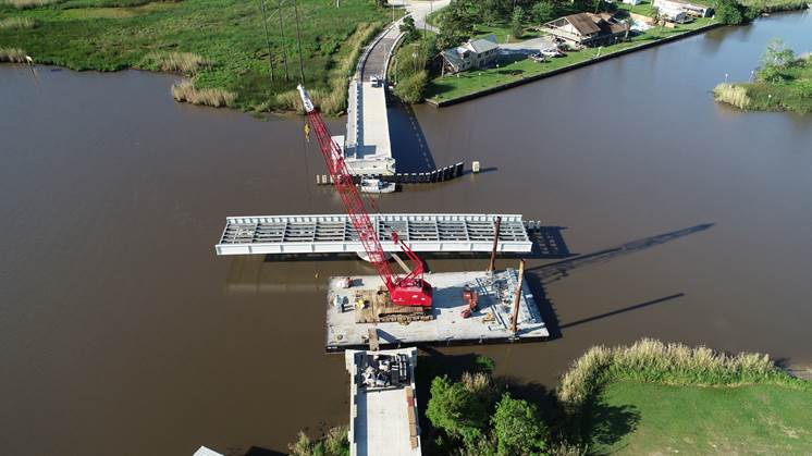 Cow Bayou Bridge in final phase - Orange Leader | Orange Leader