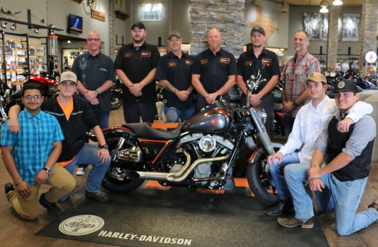 VHS Automotive Tech students team up with Harley Davidson Beaumont in ...