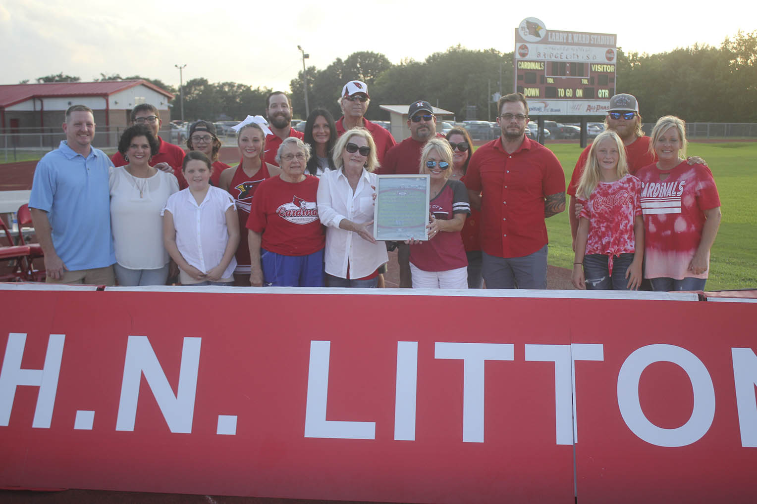 BCISD names field after Litton | Orange Leader