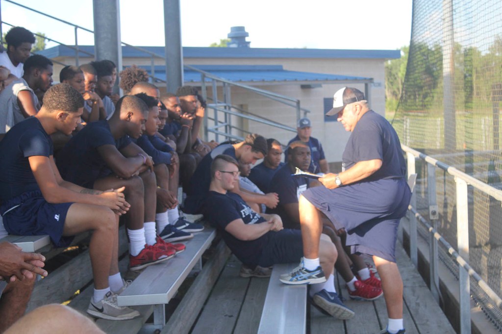 Mustangs go through traditional first day workout - Orange Leader ...