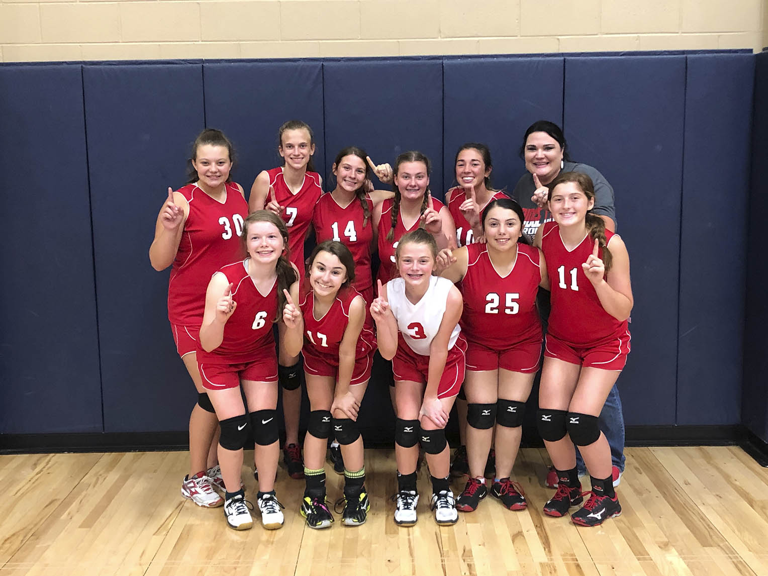 BCJH Eighth Grade team captures district volleyball crown - Orange ...