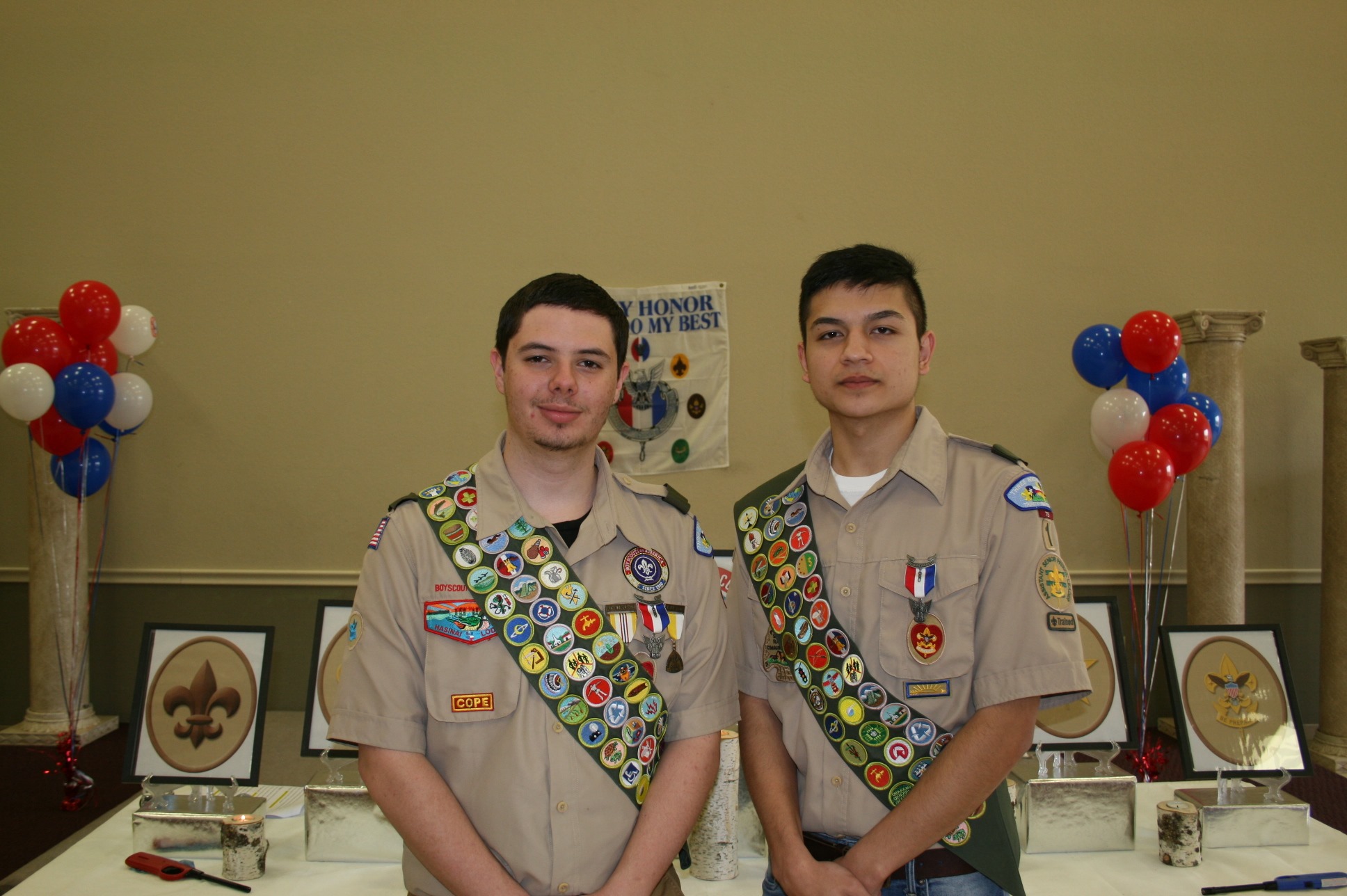 Matthew Erb and Bryce McAllister earn Eagle Scout | Orange Leader