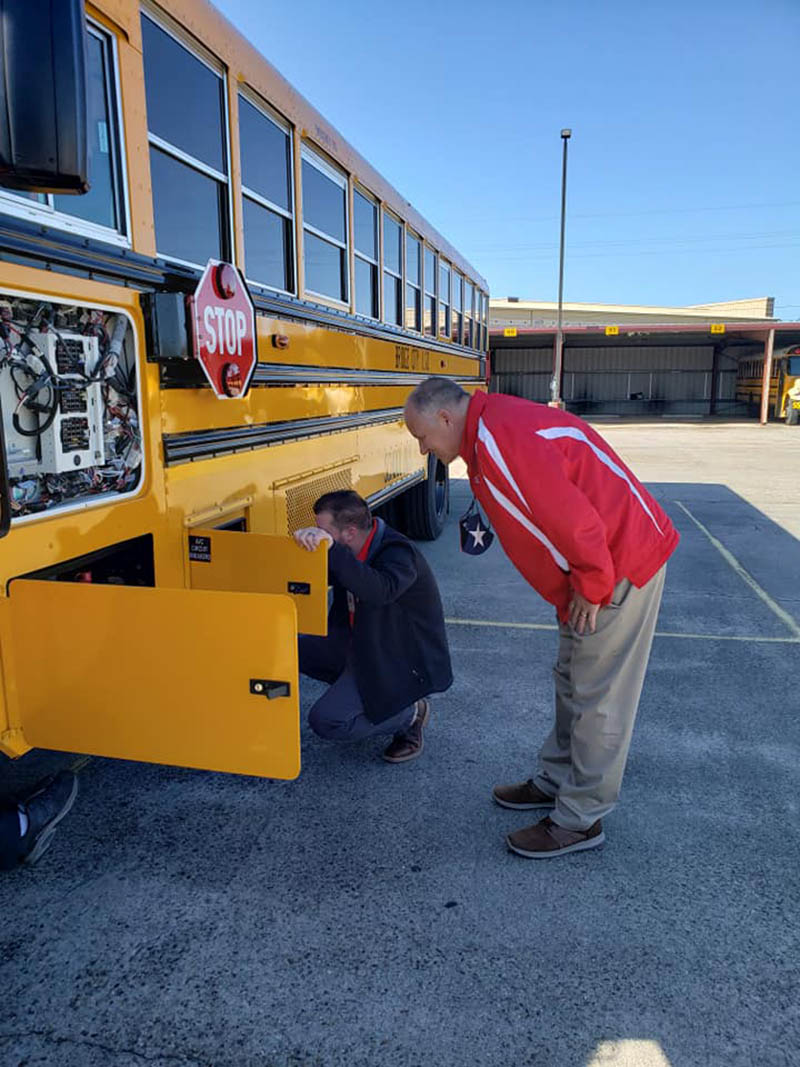 BCISD adds nice buses to the fleet - Orange Leader | Orange Leader