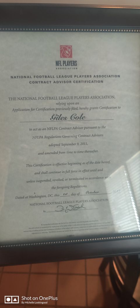 Cole wants to be an example | Orange Leader