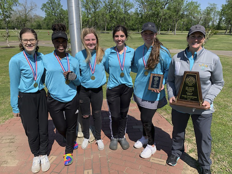 Dileo, Lady Bears zip to 22-4A golf titles - Orange Leader | Orange Leader