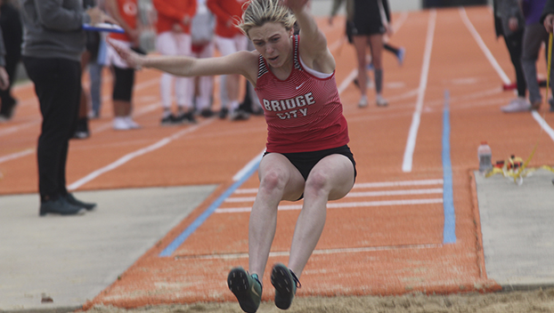 Tracksters brave the elements at Gentry Bobcat Relays. See the results ...