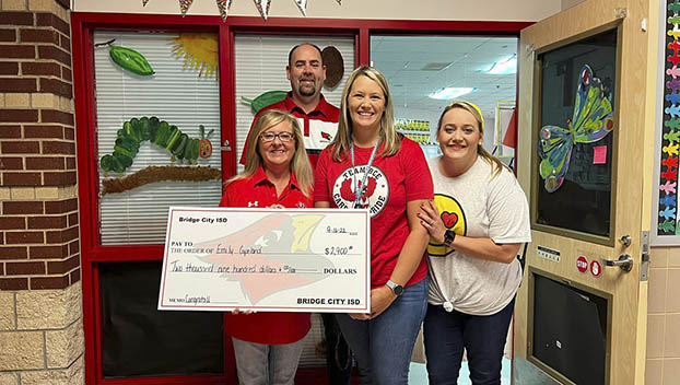 PHOTO FEATURE — Bridge City ISD teachers receive grants from Education ...