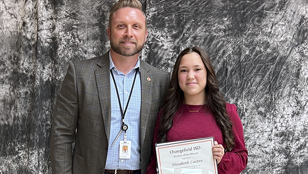 PHOTO FEATURE: Orangefield ISD celebrates district student of the month ...