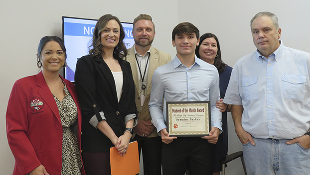 PHOTO FEATURE — Brayden Parker is Chamber Student of the Month | Orange ...