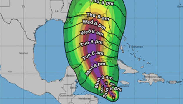 National Weather Service updates Hurricane Ian’s path as of Sunday ...