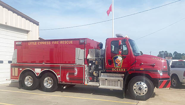 Officials explain how new tanker makes Little Cypress safer in fire ...