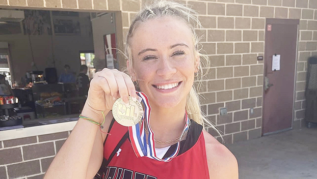 Morgan Louvier eyes major vault at state meet for Bridge City High ...