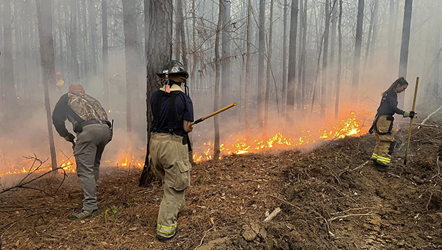Orange County firefighters battle several fires; blaze fought with hand ...