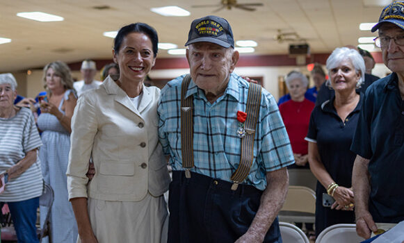 ‘A Great Honor’: WWII vet receives French Legion of Honor - Orange ...