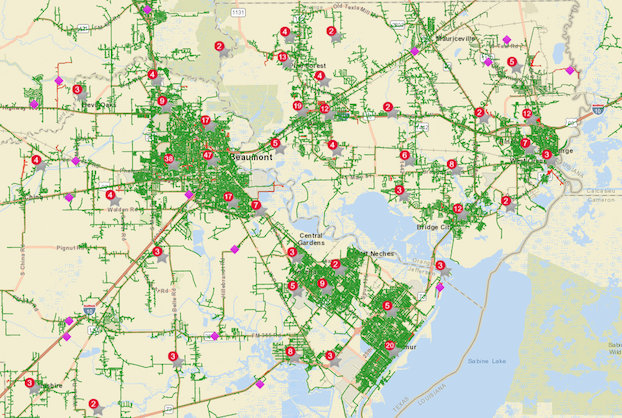 Entergy issues update on post-hurricane power outages | Orange Leader