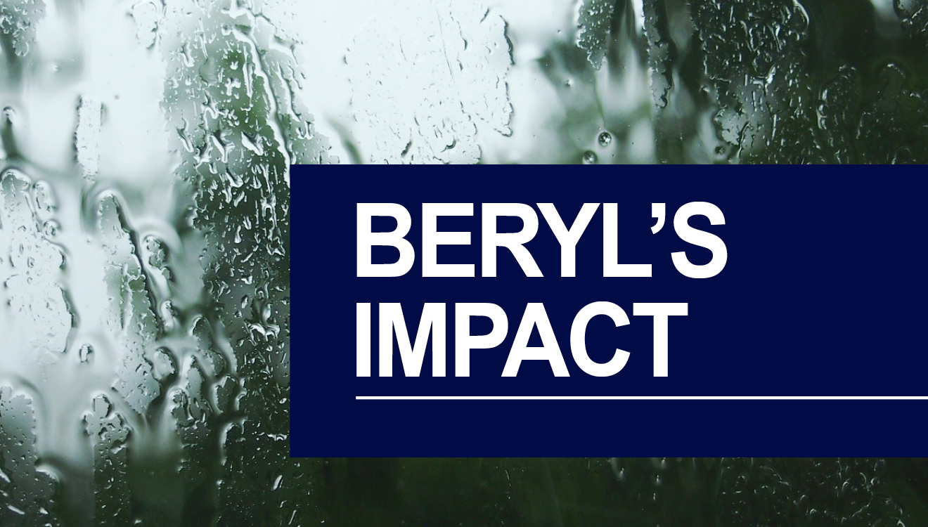 Beryl Update: Minimal damage reported in Orange, power outages remain ...