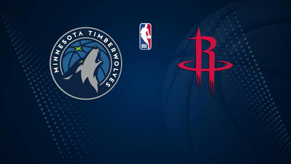 How to Watch the Timberwolves vs. Rockets Game: Streaming & TV Channel ...