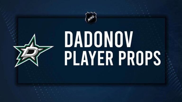 Evgenii Dadonov Player Prop Bets for the Stars vs. Canadiens Game ...