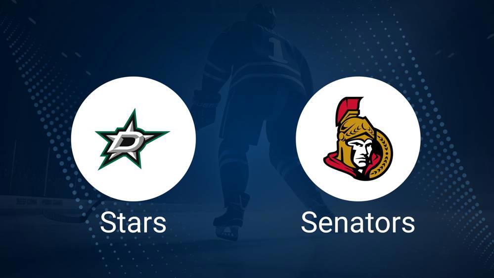 How to Pick the Stars vs. Senators Game with Odds, Spread, Betting Line ...