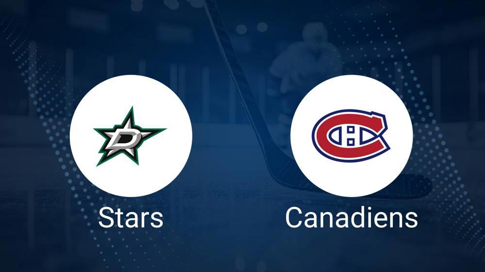 Where to Watch Dallas Stars vs. Montreal Canadiens on TV or Streaming ...