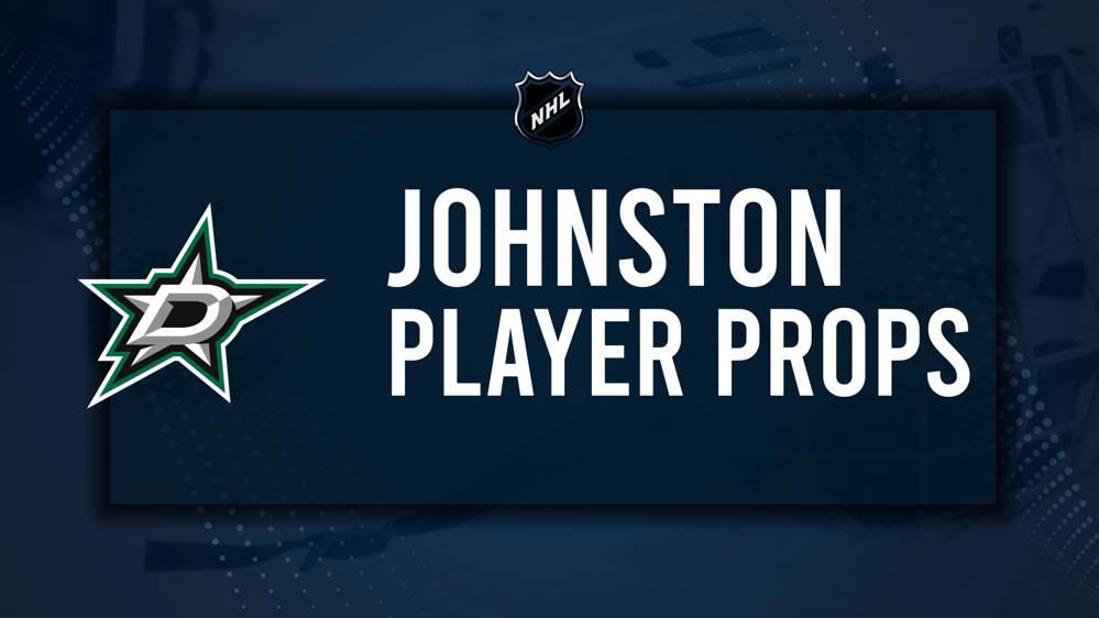 Wyatt Johnston Player Prop Bets for the Stars vs. Blue Jackets Game ...